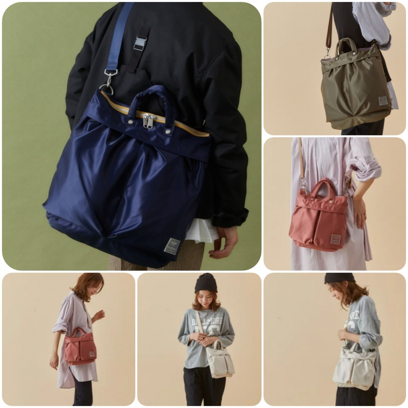 ANELLO SABRINA 2WAY 手提側肩袋 [2尺寸][6色] - ktjapanco