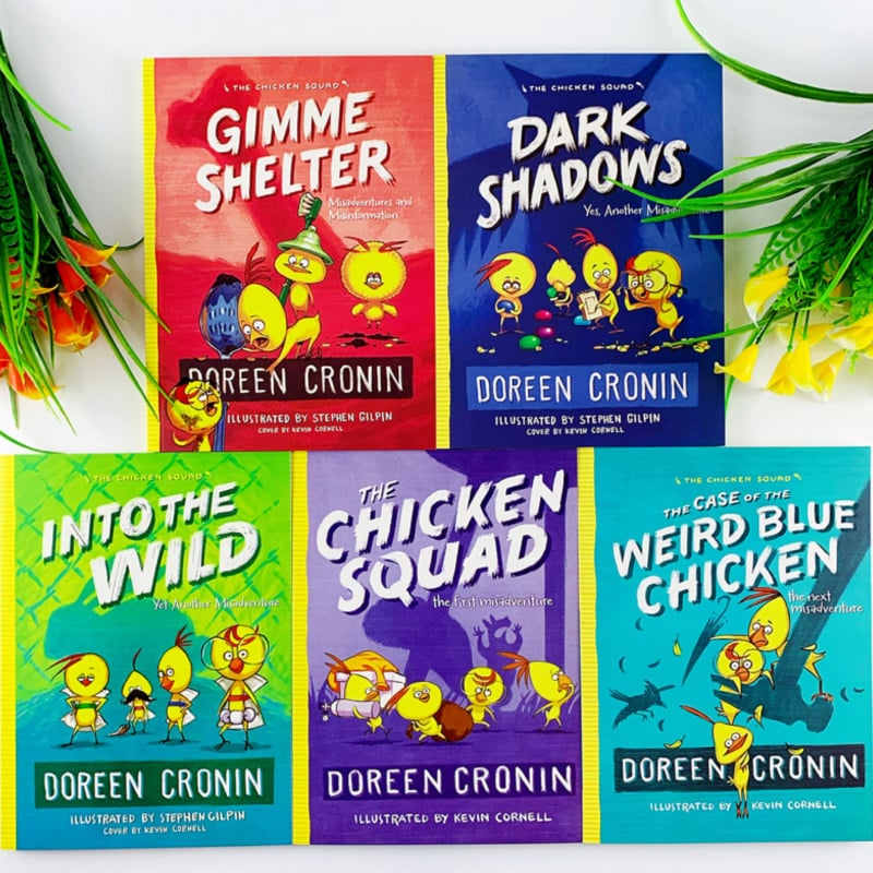 The Case Of The Weird Blue Chicken 5 books set - Bright & Sunny Store