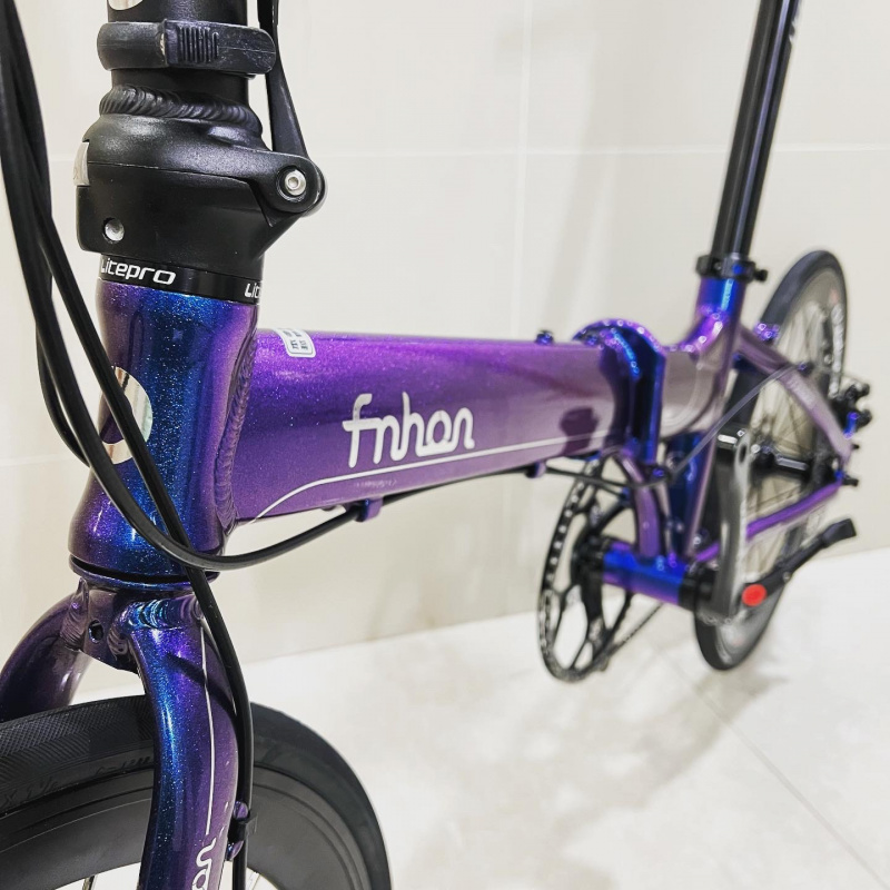 Fnhon Blast folding bike 20" 451 SHIMANO TIAGRA 10S LITEPRO RIM DISC ...
