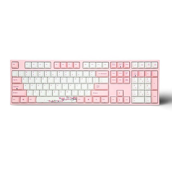 Varmilo Sakura 108鍵 粉紅光 機械式鍵盤[Cherry MX 靜音紅/ 紅/茶 /青軸] - 2000Fun電競專門店