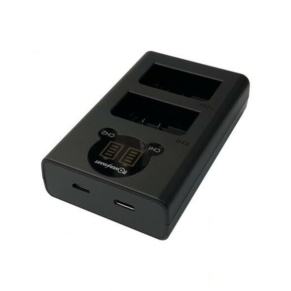 PowerSmart GoPro9/GoPro 10 LCD USB 雙位充電器 - Well Power 宏力科技