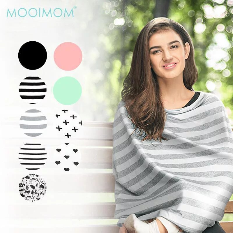 Mooimom｜多功能哺乳圍巾 - 奶泵城母嬰用品有限公司