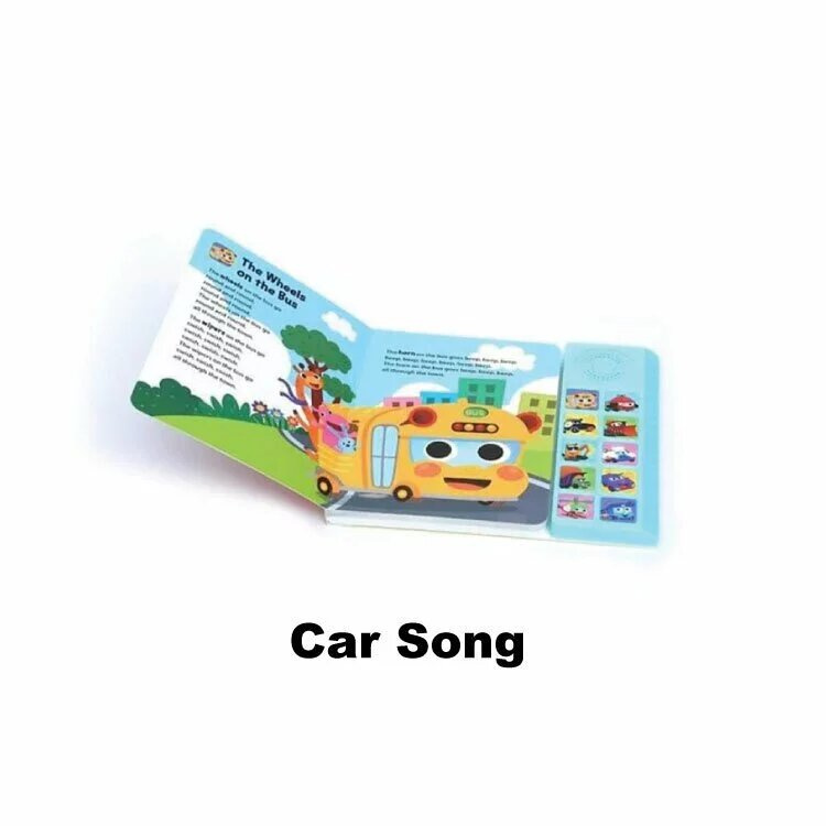 Pinkfong｜Car Song Sound Book 發聲圖書 - 奶泵城母嬰用品有限公司