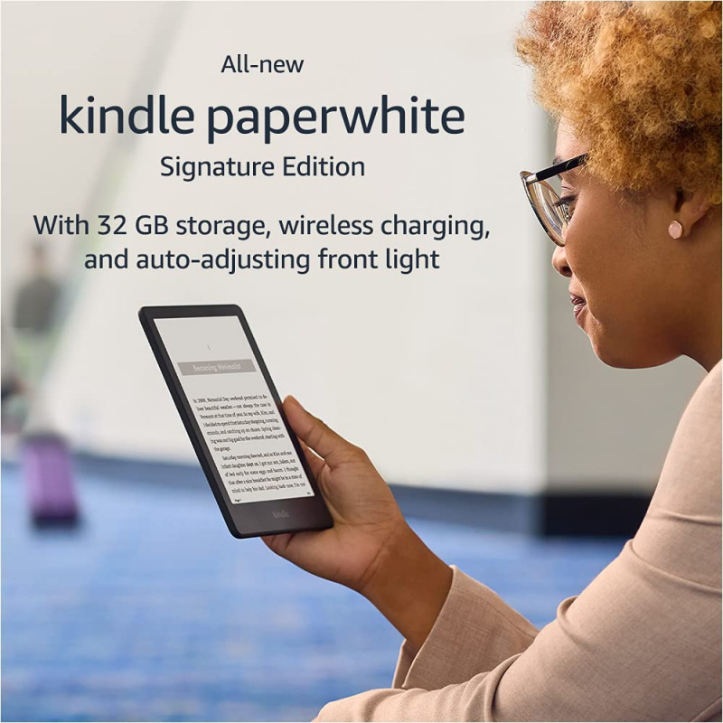 Amazon Kindle Paperwhite 5th Gen Signature Edition (2021) [Wifi/32GB ...