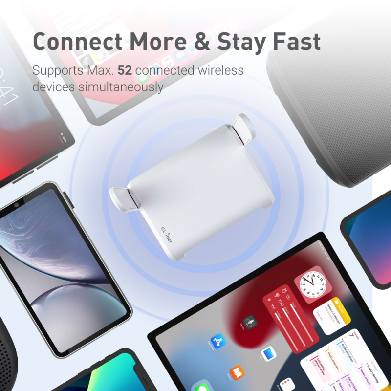 GL.iNet GL-SFT1200(Opal) Gigabit Wireless Router | AC1200 | OpenWrt ...