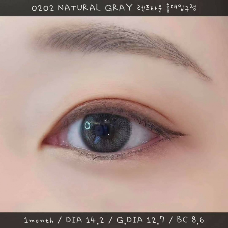 Clalen O2O2 Color M Natural Gray EX 클라렌 오투오투 컬러 M 내츄럴 그레이 EX - KOS高老闆 ...
