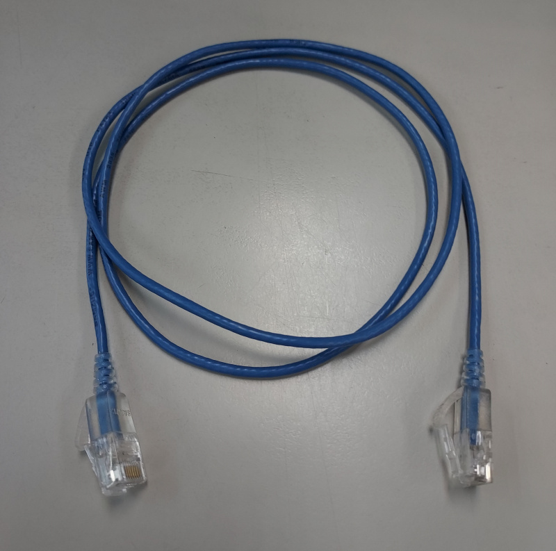 (3 Meters) Ultra-thin Cat6A RJ45 cable (1G, 2.5G, upto 10G bandwidth ...