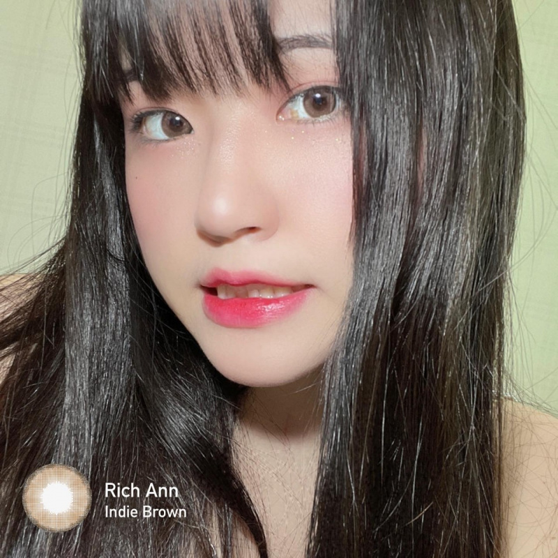 Ann365 Rich Ann Indie Brown 앤365 원데이 리치앤 인디 브라운 - KOS高老闆隱形眼鏡專門店