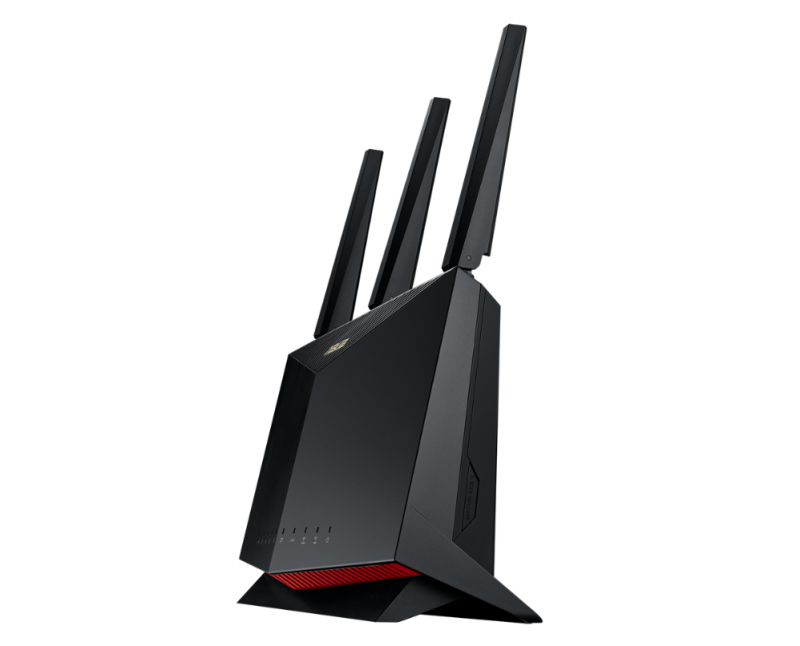 ASUS RT-AX86 Series (RT-AX86S) 雙頻 WiFi 6 電競無線路由器 - 樂天電腦 FreeCom Computer