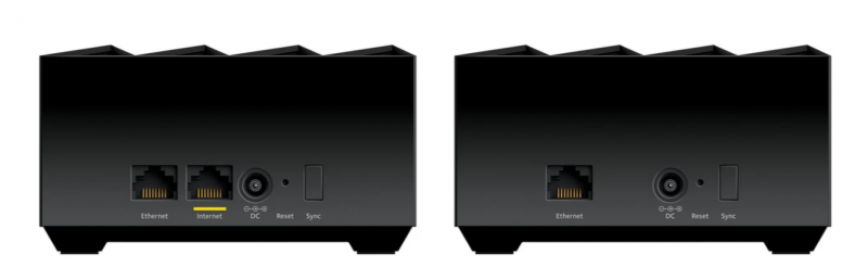 NETGEAR Nighthawk MK63 Mesh WiFi 6 入門級雙頻路由器 3 機套裝 (AX1800) - 黃金六七