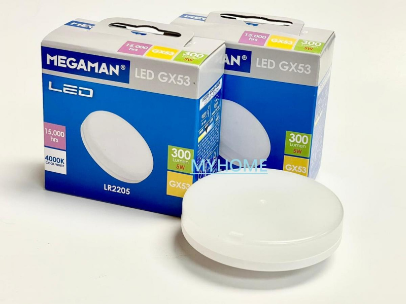 曼佳美 - 2件裝 柔白光 4000K GX53 LR2205 GX53 LED 燈 4000K cool white 2件裝 曼佳美 ...