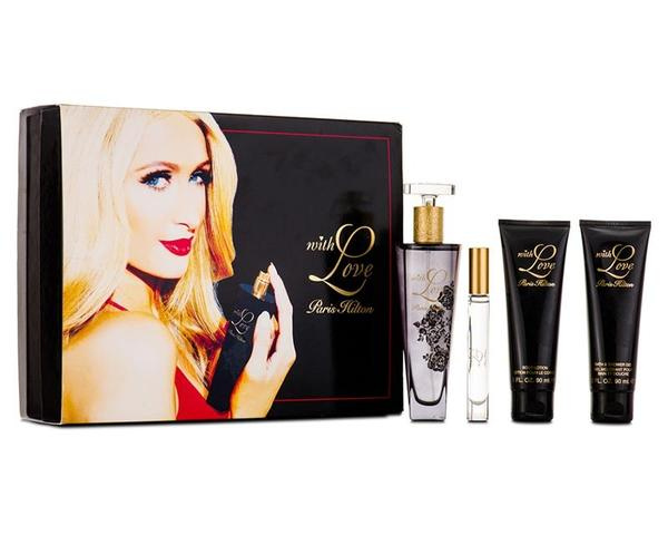 Paris Hilton With Love 4pc Women's set 香水套裝 4支裝 - PERFUME STATION