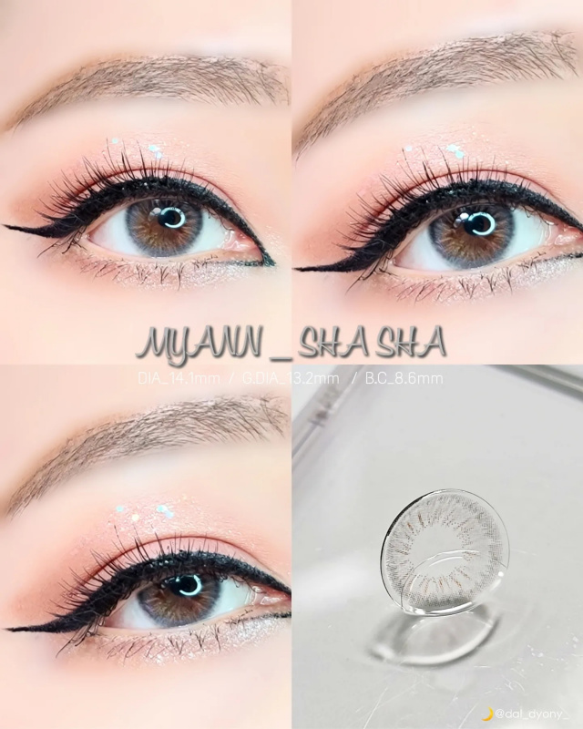 Ann365 My Ann Sha Sha Gray 앤365 마이앤 샤샤 그레이 - KOS高老闆隱形眼鏡專門店