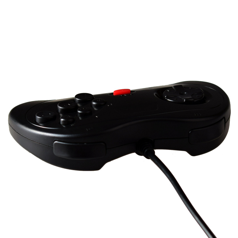 USB Sega Saturn Controller 6 Button 有線 Sega土星手制 適用於 PC - Supreme ...