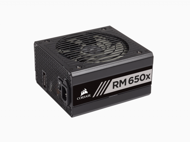 Corsair RMx Series™ RM650x 80 PLUS Gold Fully Modular ATX Power Supply ...