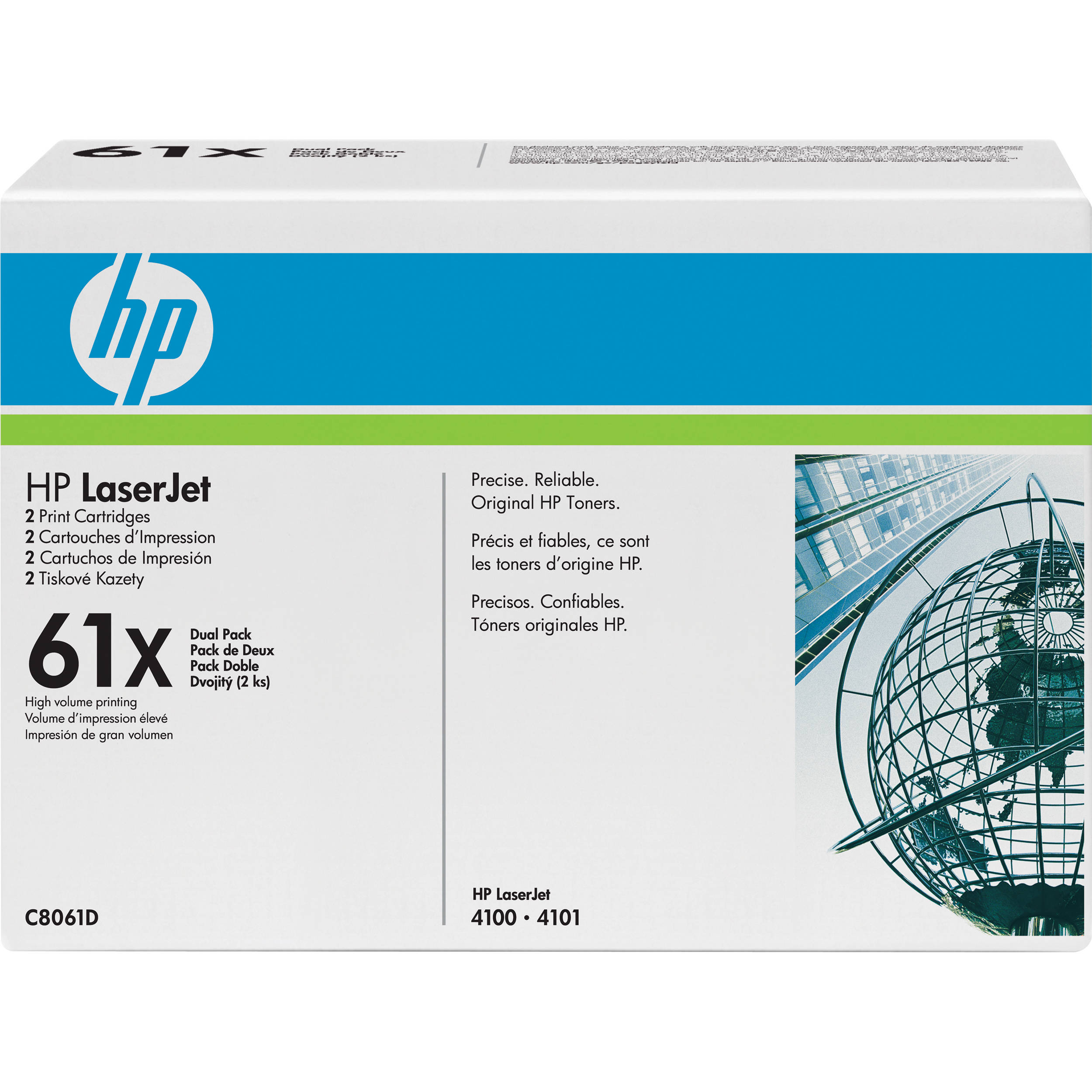 HP 61X 黑色 LaserJet 原廠碳粉盒 2個裝 C8061D 價錢、規格及用家意見 - 香港格價網 Price.com.hk