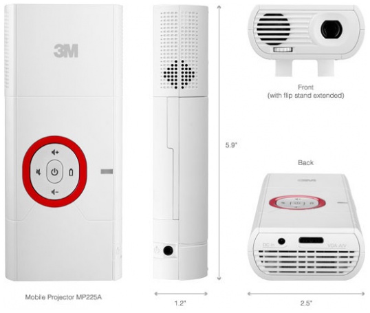 3M Pocket Projector 手提投影機 MP225a 價錢、規格及用家意見 - 香港格價網 Price.com.hk