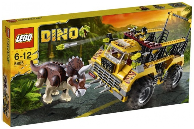 LEGO Dino Triceratops Trapper (5885) 價錢、規格及用家意見 - 香港格價網 Price.com.hk