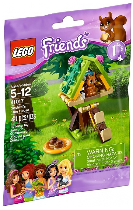 LEGO Friends Squirrel's Tree House (41017) 價錢、規格及用家意見 - 香港格價網 Price.com.hk