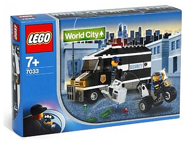 LEGO World City Armoured Car Action (7033) 價錢、規格及用家意見 - 香港格價網 Price.com.hk