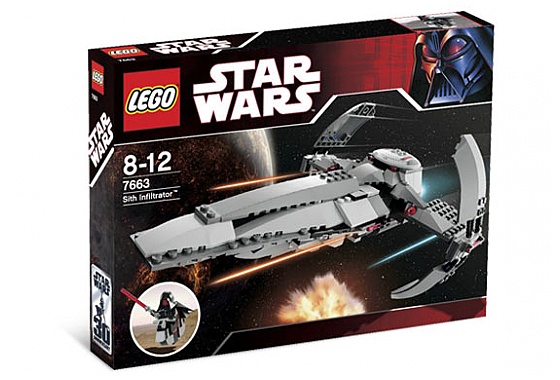 LEGO Star Wars Sith Infiltrator (7663) 價錢、規格及用家意見 - 香港格價網 Price.com.hk