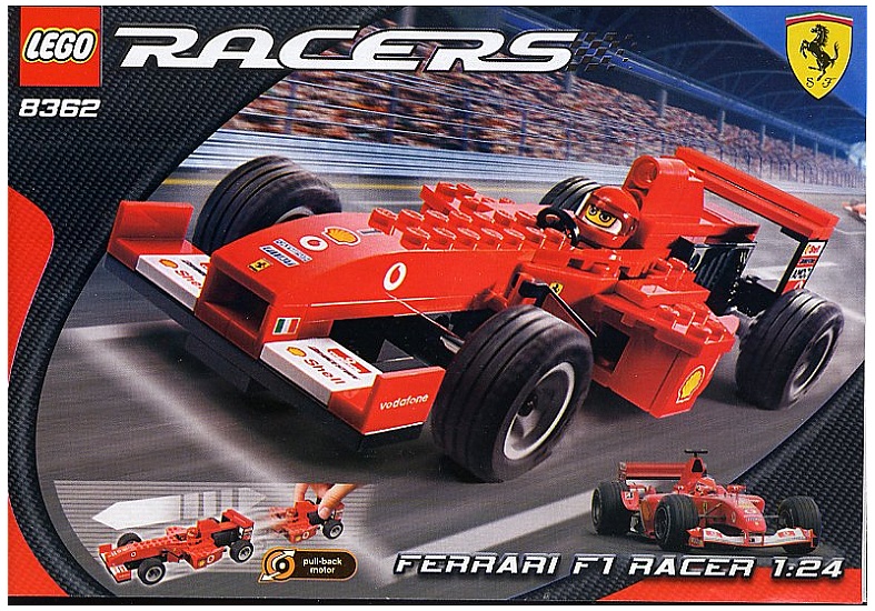 LEGO Racers Ferrari F1 Racer (8362) 價錢、規格及用家意見 - 香港格價網 Price.com.hk