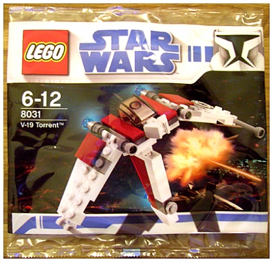 LEGO Star Wars Mini V-19 Torrent (8031) 價錢、規格及用家意見 - 香港格價網 Price.com.hk