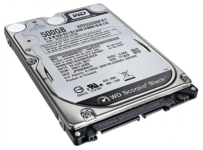 Western Digital Scorpio Blue 2.5-inch 5400rpm Hard Disk 500GB ...