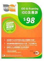 One2Free IDD 及漫遊儲值卡 $98 價錢、規格及用家意見 - 香港格價網 Price.com.hk