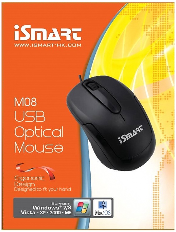 iSMART M08 USB Mouse 價錢、規格及用家意見 - 香港格價網 Price.com.hk