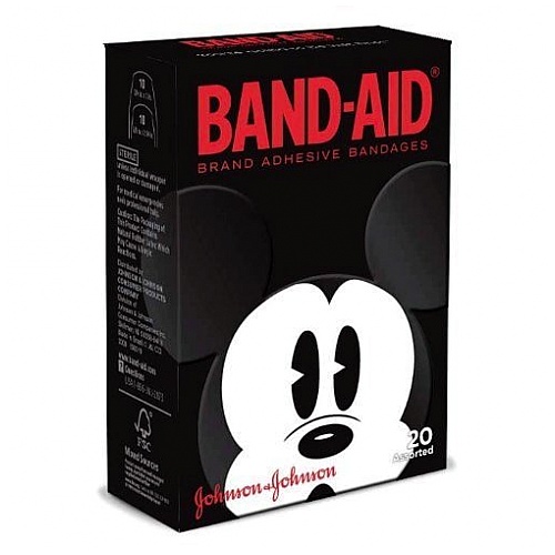 Band-Aid Disney Mickey mouse Bandages 價錢、規格及用家意見 - 香港格價網 Price.com.hk