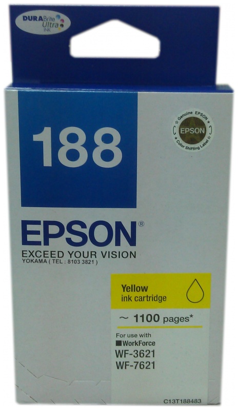 Epson T188 原廠黃色墨水 C13T188483 價錢、規格及用家意見 - 香港格價網 Price.com.hk