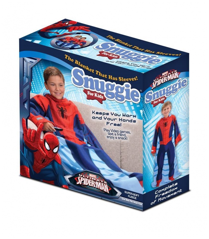 Disney MV#0025 Marvel Spider-man Kids Snuggie Blanket 價錢、規格及用家意見 - 香港格價 ...