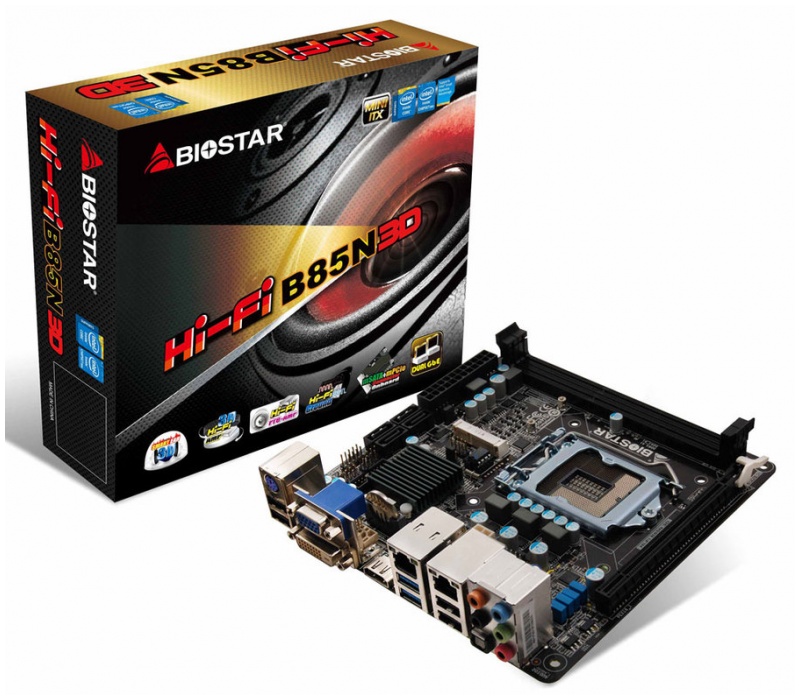 BIOSTAR H-Fi B85N 3D 價錢、規格及用家意見 - 香港格價網 Price.com.hk