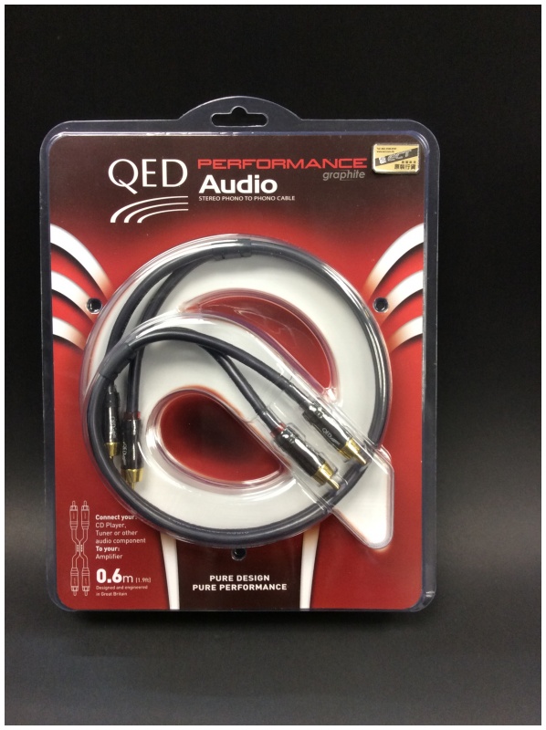 QED Performance Stereo Phono to Phono Cable (0.6M) 價錢、規格及用家意見 - 香港格價網 ...