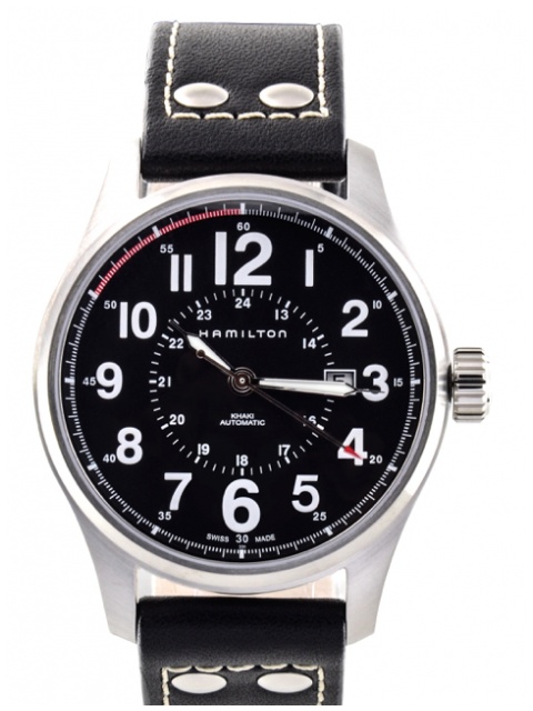 Hamilton H70615733 Khaki Officer 價錢、規格及用家意見 - 香港格價網 Price.com.hk