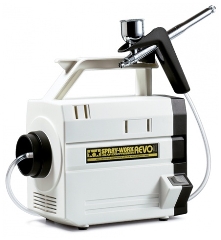 TAMIYA SPRAY-WORK HG AIR COMPRESSOR REVO II w/HG AIRBRASH III 價錢、規格及用家 ...