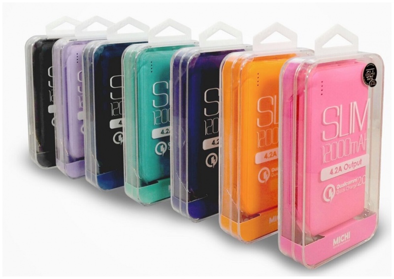 MICHI Slim Qualcomm 2.0 Power Bank 外置充電器 12000mAh 價錢、規格及用家意見 - 香港格價網 ...