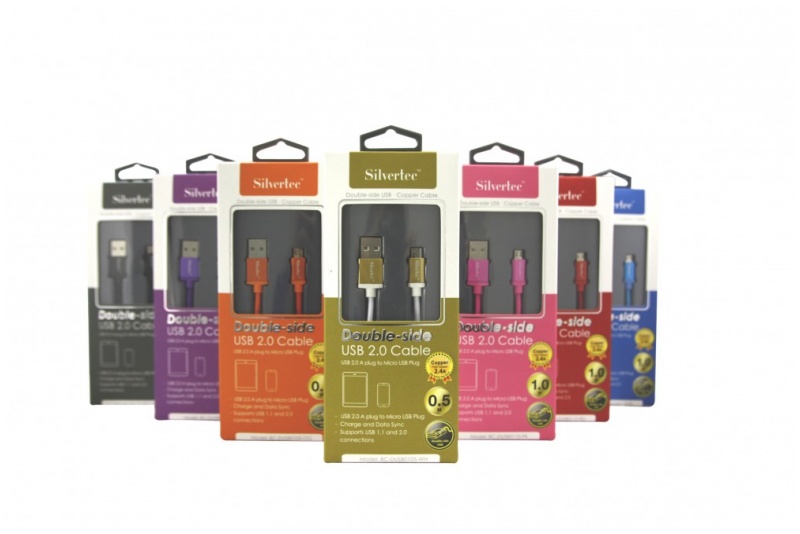Silvertec Double side USB 2.0 Cable 價錢、規格及用家意見 - 香港格價網 Price.com.hk