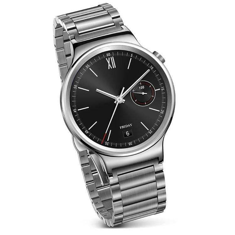 Huawei 華為 Watch 智能手錶 - Stainless Steel with Black leather 價錢、規格及用家意見 ...