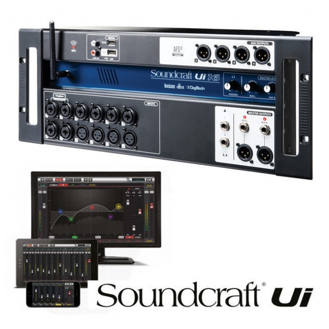 SoundCraft 16軌混音器 Ui16 價錢、規格及用家意見 - 香港格價網 Price.com.hk