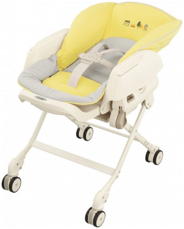 Combi 黃色電動High Chair 價錢、規格及用家意見 - 香港格價網 Price.com.hk