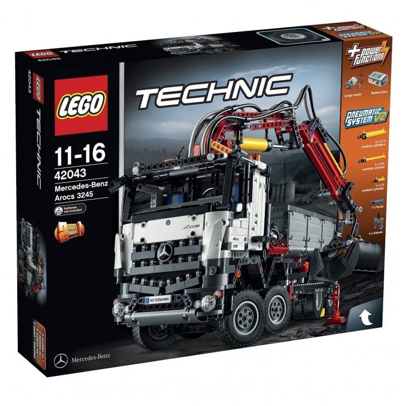 LEGO Mercedes-Benz Arocs 3245 (42043) 價錢、規格及用家意見 - 香港格價網 Price.com.hk