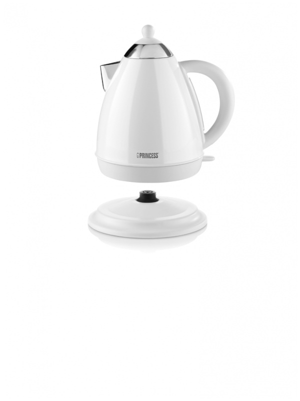 Princess 荷蘭公主 Kettle Slim Pyramid Pure White 不銹鋼電熱水壺 (1.7公升) 233021 價錢 ...