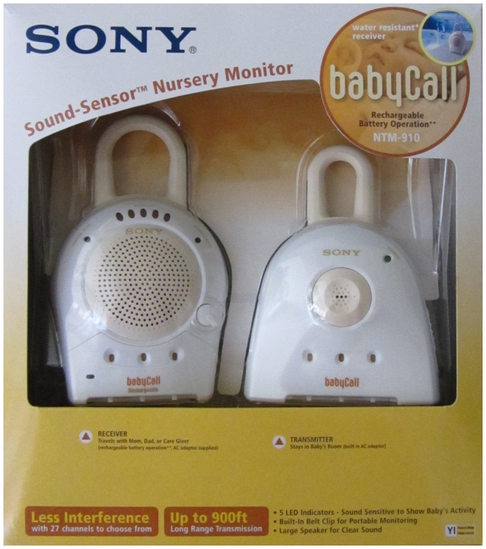 Sony BabyCall Nursery 嬰兒監聽器 NTM-910 價錢、規格及用家意見 - 香港格價網 Price.com.hk