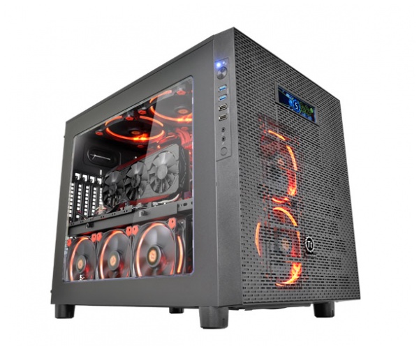 Thermaltake ATX Case Core X5 ATX Cube Chassis Riing Edition 價錢、規格及用家意見 ...