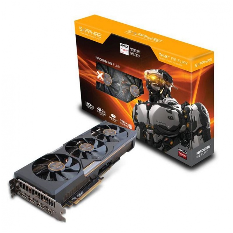 Sapphire Tri-X Radeon R9 FURY 4G HBM 價錢、規格及用家意見 - 香港格價網 Price.com.hk