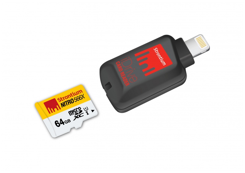 Strontium NITRO UHS-1 MicroSD Card with iDrive Card Reader 64GB 價錢、規格及用 ...