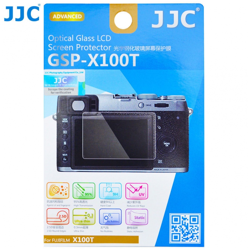 JJC GSP-X100T Ultra-thin LCD Screen Protector for FUJIFILM X100T, X-M1, X-A1, X-A2, X100F 價錢、規格及 ...