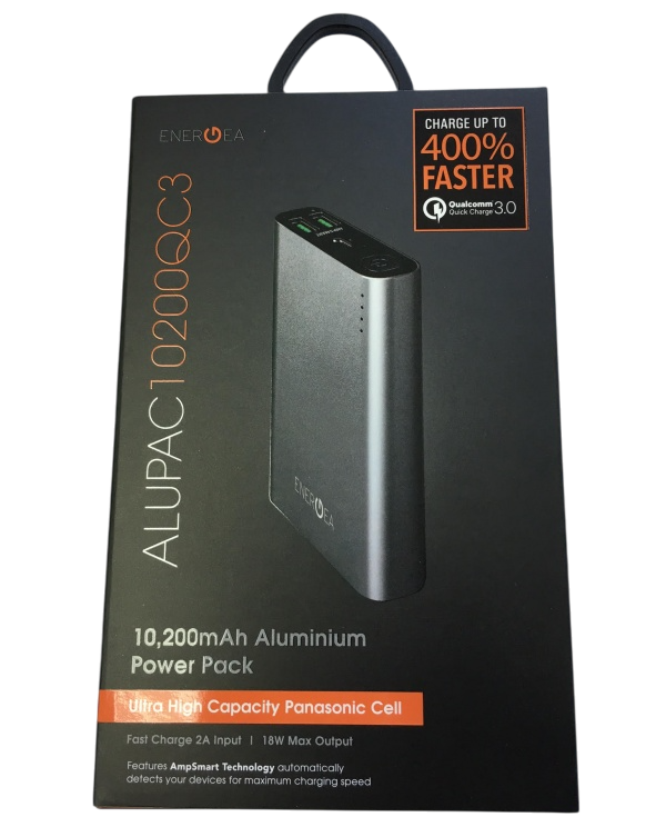 ENERGEA ALUPAC 10200QC3 10200mAh QC3.0 Aluminium Power Pack 價錢、規格及用家意見 ...